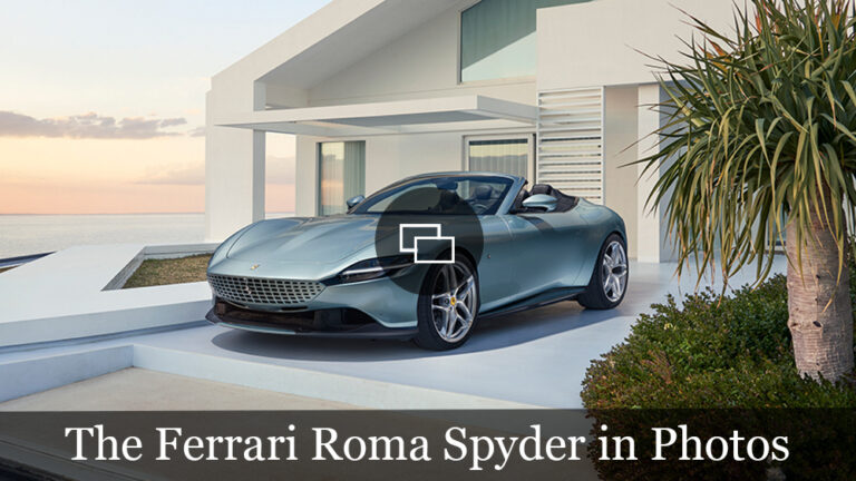 Ferrari’s New Roma Spyder Is the Marque’s First Soft-Top Convertible in ...