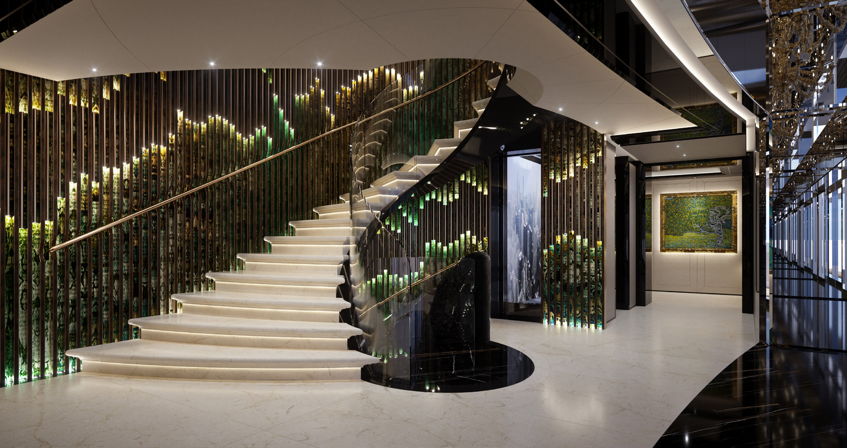 A First Look Inside Brand-New 122-Metre Superyacht Kismet ...